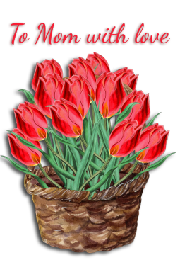 Mothers Day Clip Art - Happy Mothers Day