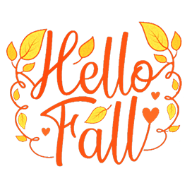Beautiful and funny Fall Clipart